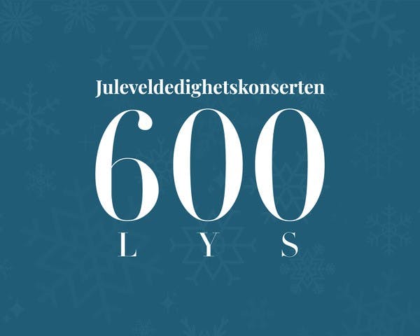 Juleveldedighetskonserten 600 LYS - Hjertnes Kulturhus