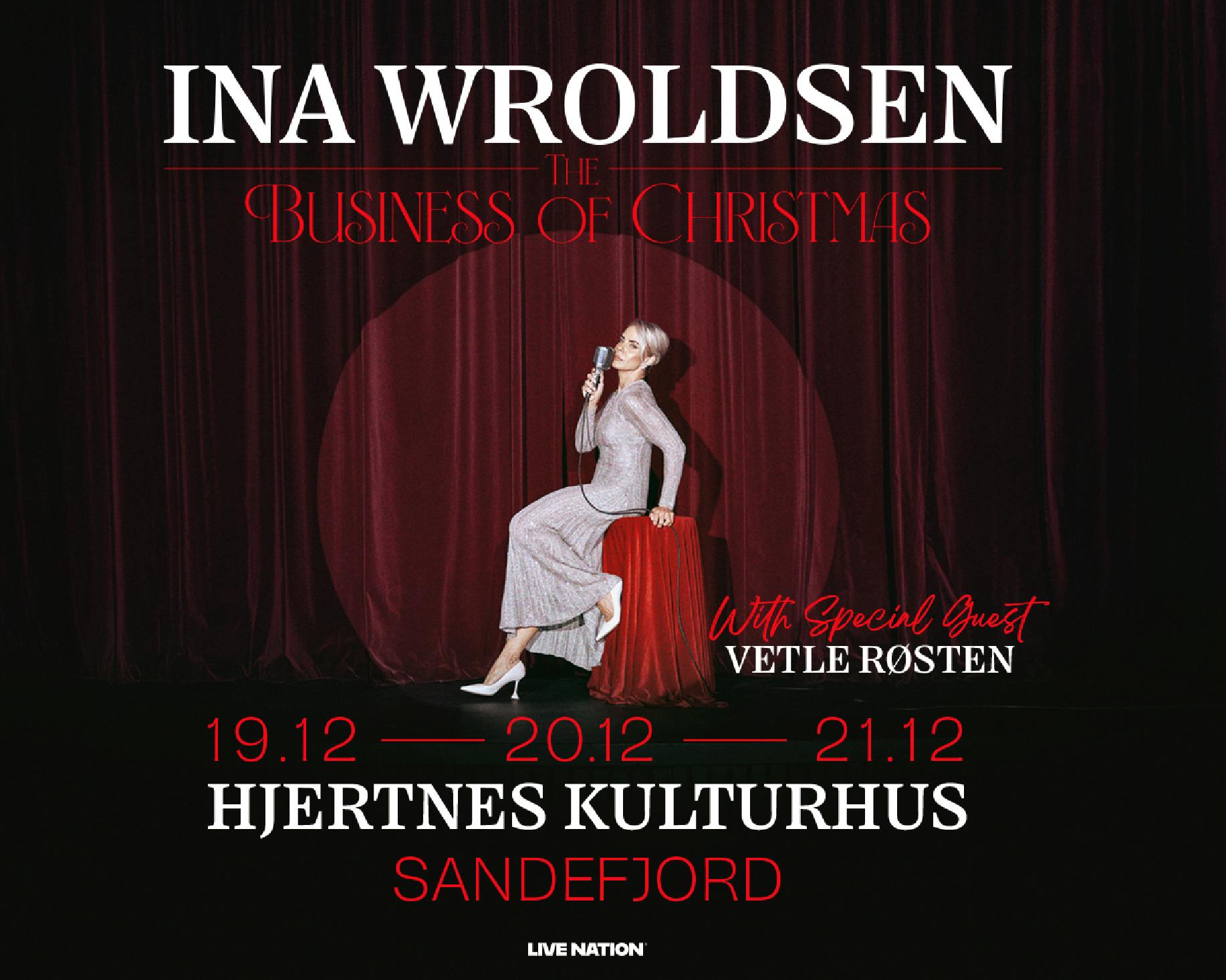 Ina Wroldsen - The Business of Christmas - Hjertnes Kulturhus