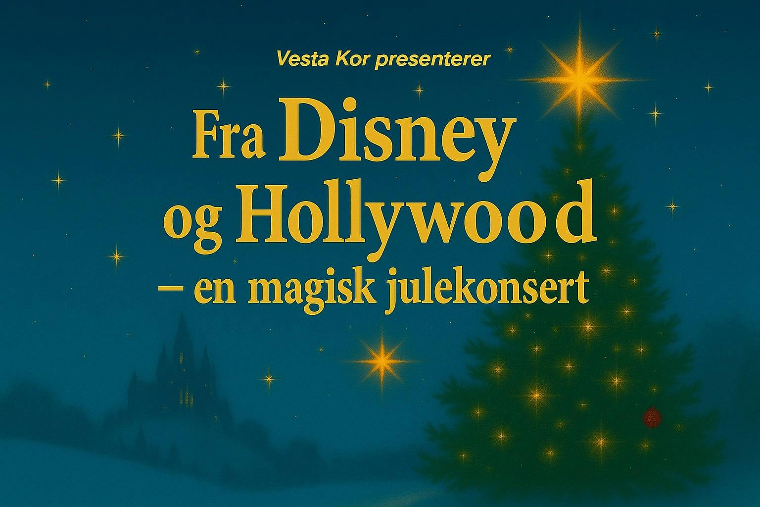 Fra Disney og Hollywood - en magisk julekonsert - Hjertnes Kulturhus